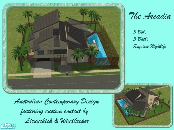 The Sims Resource | The Arcadia Australian Contemporary