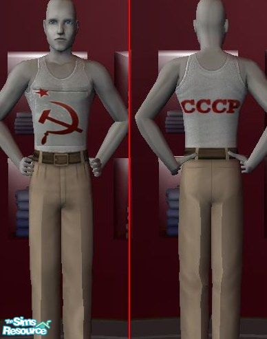 The Sims Resource | Soviet Shirt
