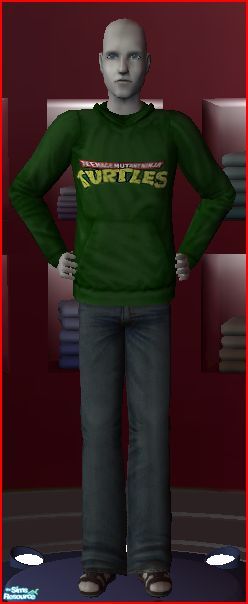 The Sims Resource | Teenage Mutant Ninja Turtles Hoodie