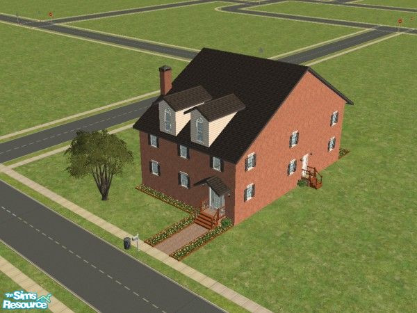 The Sims Resource | Colonial Home IV