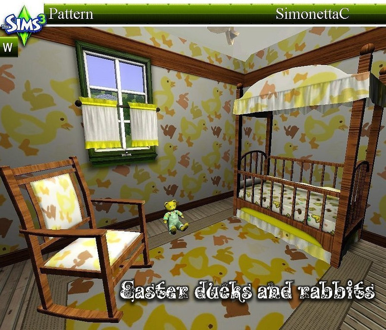 The Sims Resource - Easter ducks and rabbits