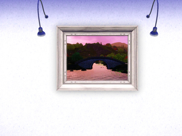 The Sims Resource | Painting Landscape China Bridge