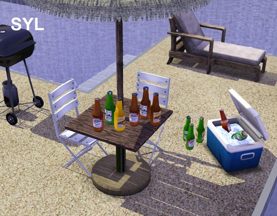 The Sims Resource | SYL Beer bottles