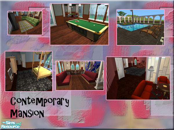 The Sims Resource - Contemporary Mansion