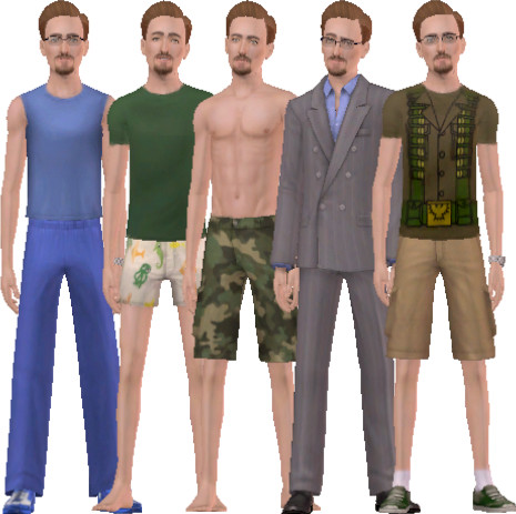 The Sims Resource - Xavier Hill