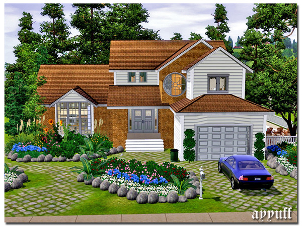 The Sims Resource | Peaceful Country Cottage *Furnished*