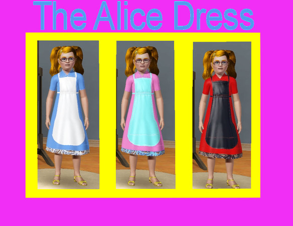 The Sims Resource | The Alice Dress