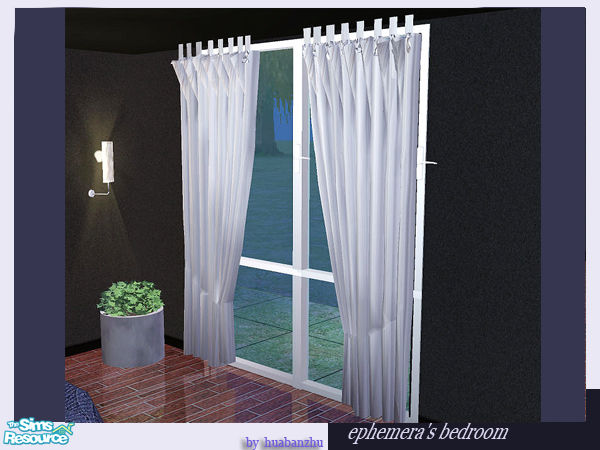 The Sims Resource | Ephemera bedroom set - curtain