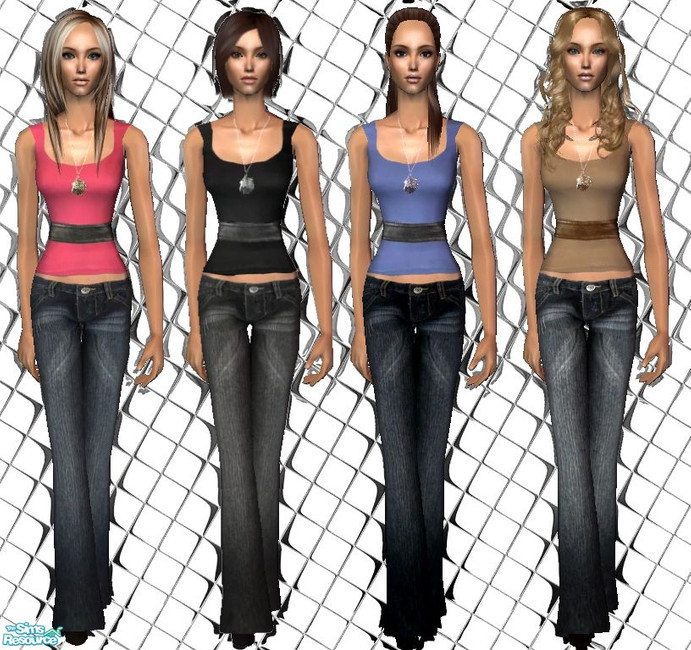 The Sims Resource - Sexy Casual Set
