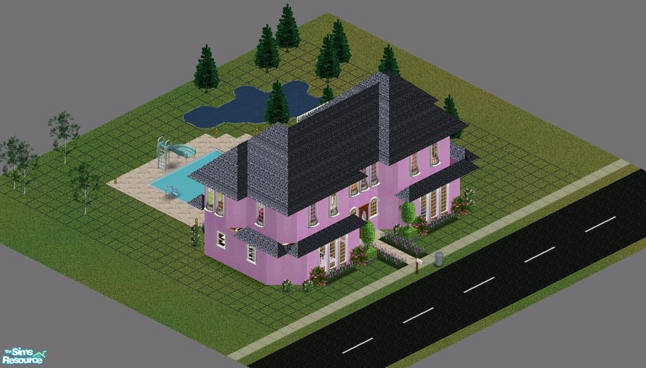 The Sims Resource | Sweet Streets: Town House 1