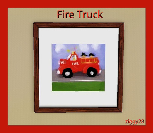 The Sims Resource | Fire Truck