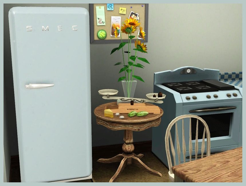 The Sims Resource - SMEG Fridge
