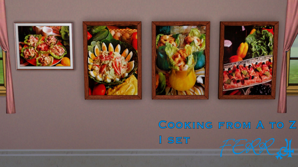 The Sims Resource - Cooking from A to Z Iset