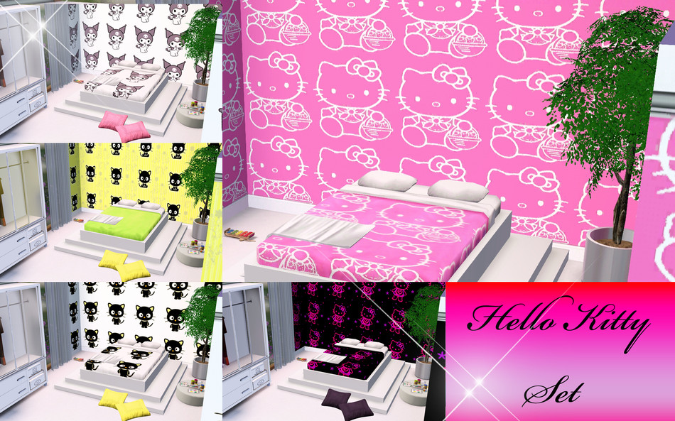 The Sims Resource - Hello Kitty Set