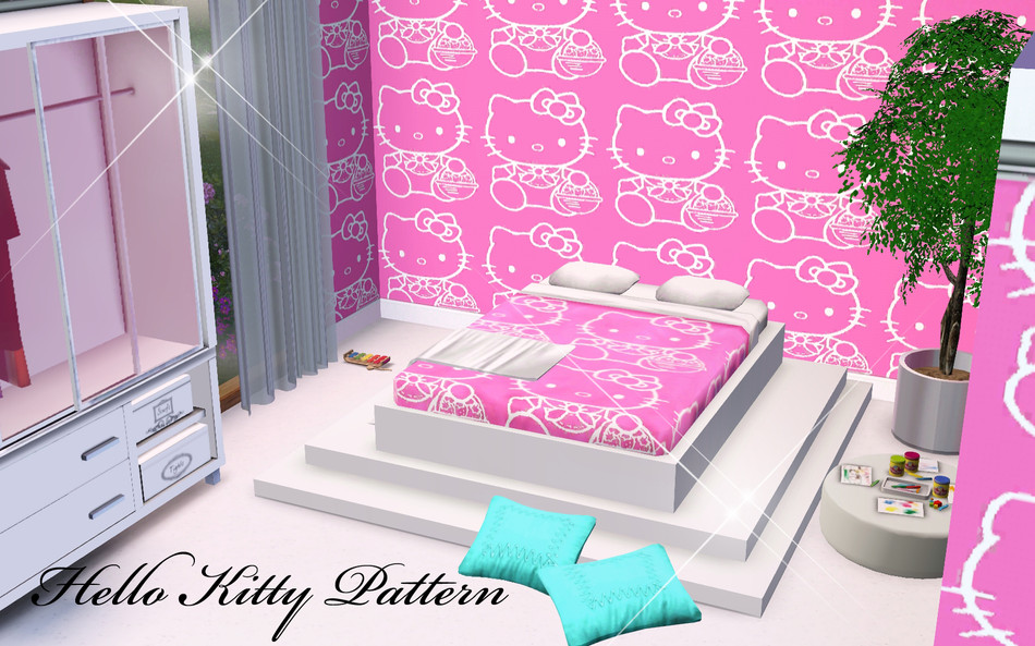 The Sims Resource - Hello Kitty Set