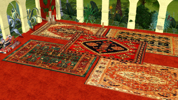 The Sims Resource | PERSIAN RUGS