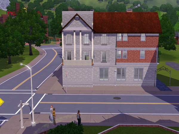 The Sims Resource | Nuffield House Piccafilly London England