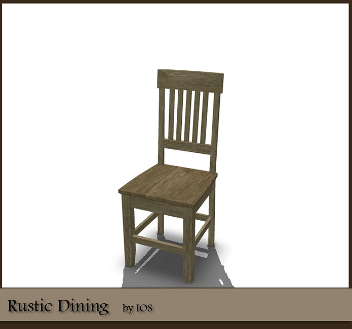 The Sims Resource - IOS RusticDining