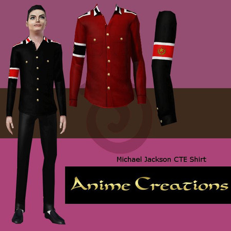 The Sims Resource | Michael Jackson CTE Shirt (Requested)