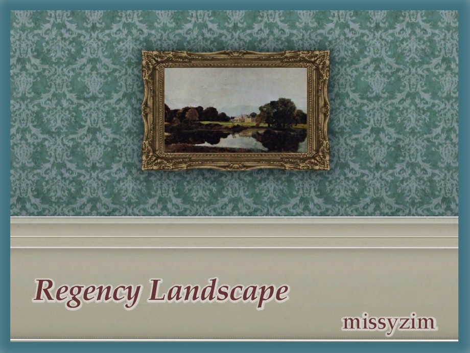 The Sims Resource | Regency Landscape