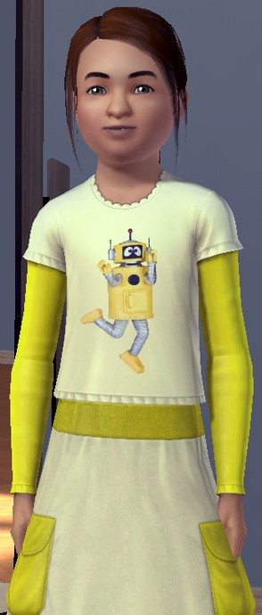The Sims Resource | Yo Gabba Gabba Layered Tee Set