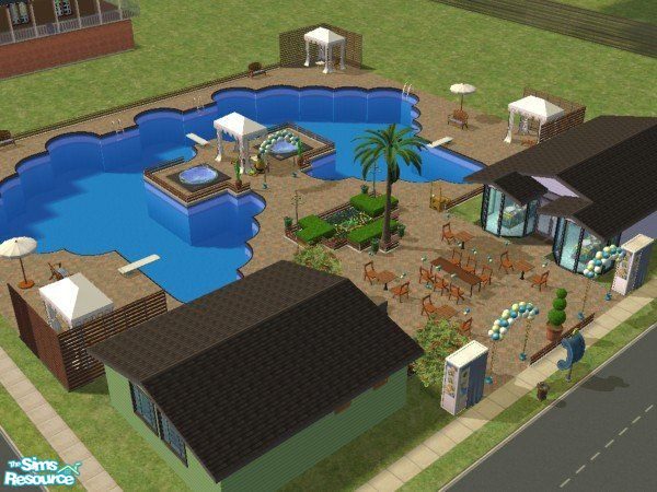 The Sims Resource | poolside dreams