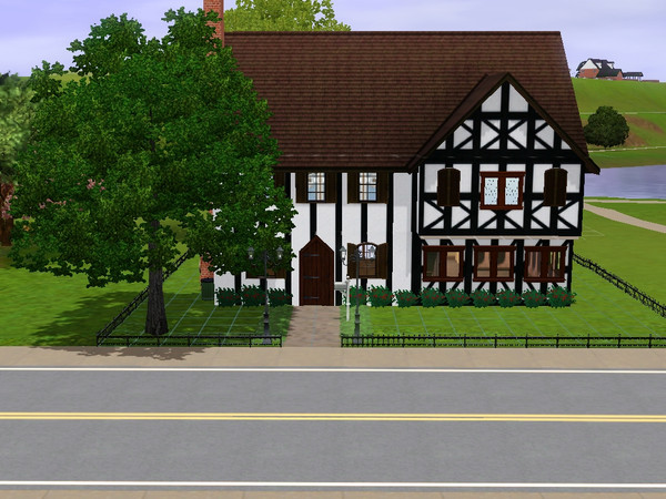 The Sims Resource | Medieval style cottage.