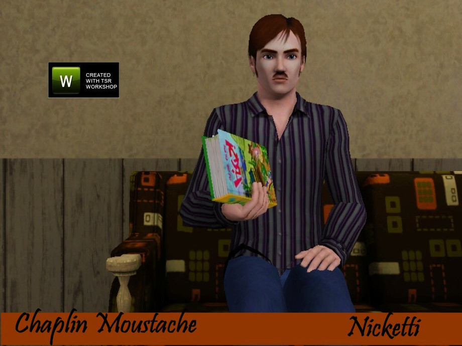 The Sims Resource | Chaplin Moustache