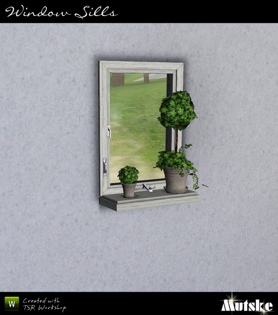 The Sims Resource - Window Sill for the Superfluous Window