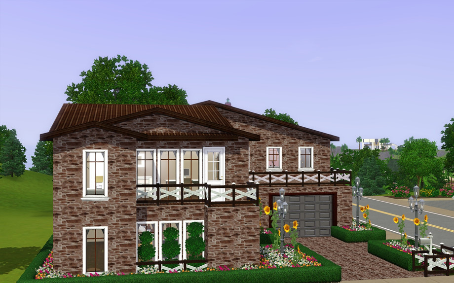 The Sims Resource | British Family Home *Fully Furnished*