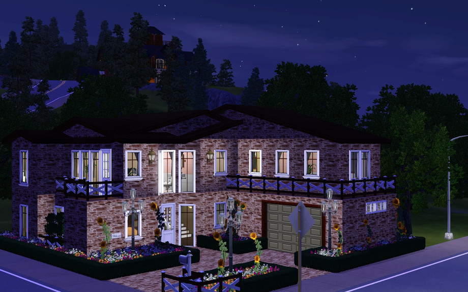 The Sims Resource | British Family Home *Fully Furnished*