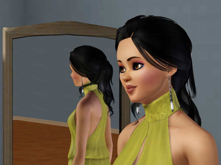 The Sims Resource - Pralinesims Underwear Set + 2 Earrings