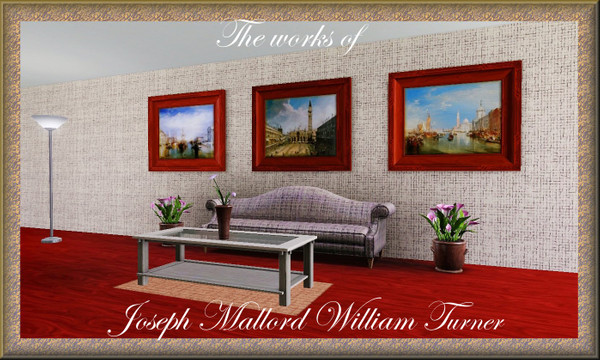 The Sims Resource | The works of J.M.W. Turner
