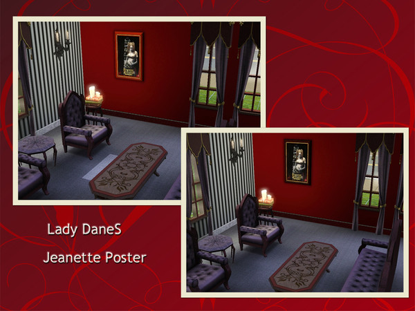 The Sims Resource | Lady DaneS Jeanette Poster