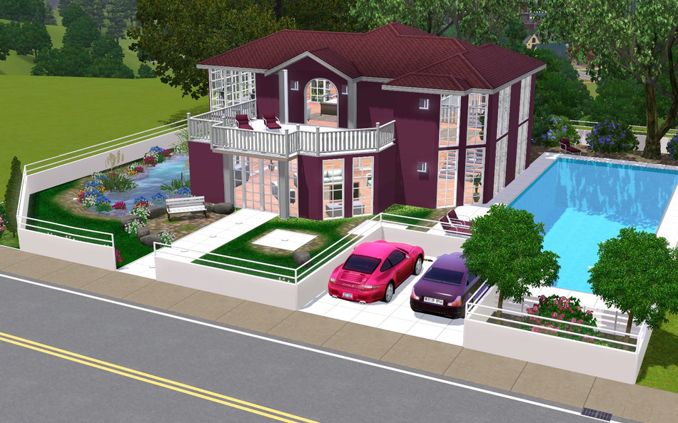 The Sims Resource - Cherry Pie *Fully Furnished*