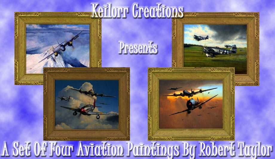 The Sims Resource | Aviation Paintings By Robert Taylor