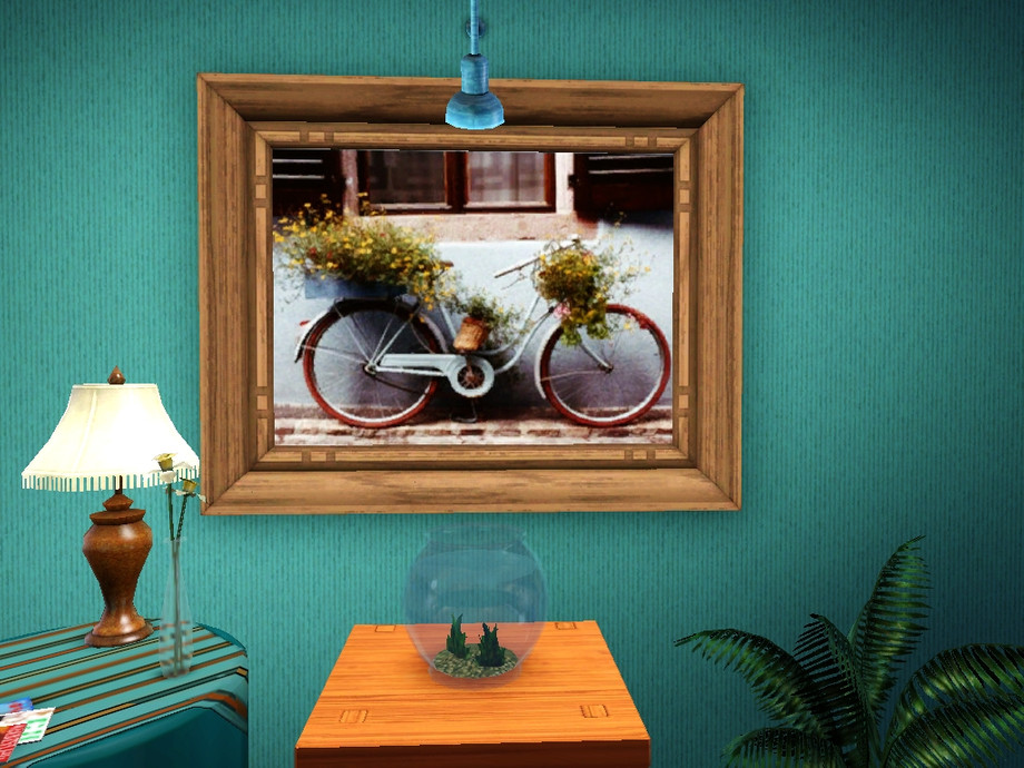 The Sims Resource | Para_Blue Bike