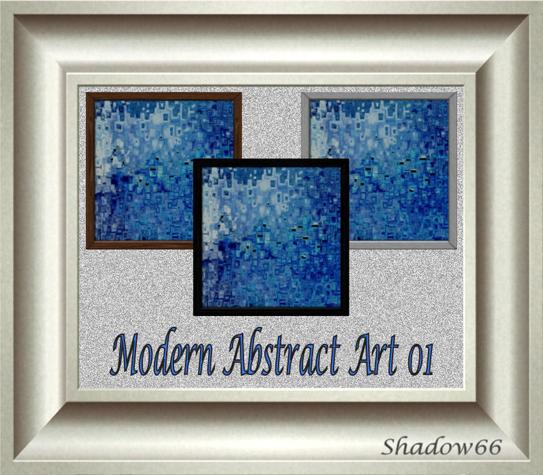 The Sims Resource | S66 - Modern Abstract Art 01