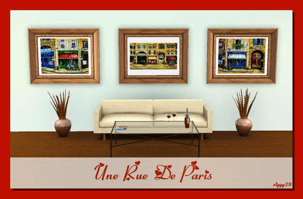 The Sims Resource | Une Rue De Paris