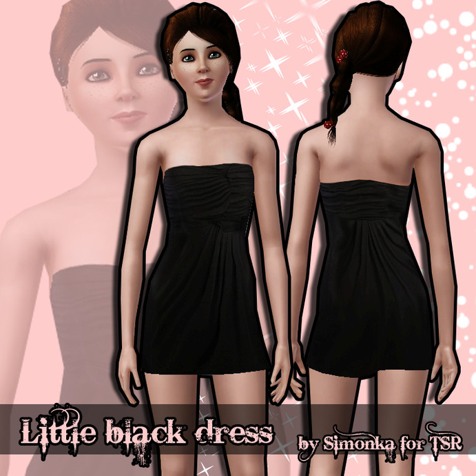 The Sims Resource | Little black dress
