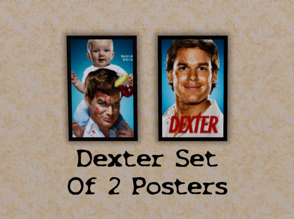 The Sims Resource | Dexter Set Of 2 Posters