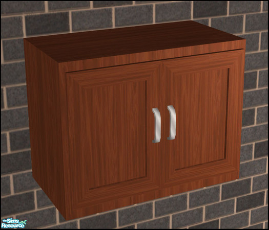 The Sims Resource | Larado Kitchen - Upper Cabinet