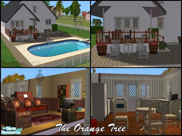The Sims Resource - The Orange Tree - Furnished