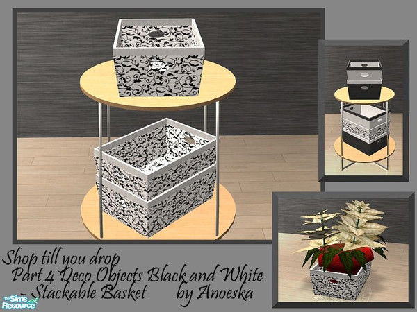 The Sims Resource | Shop part 4 - Stackable basket