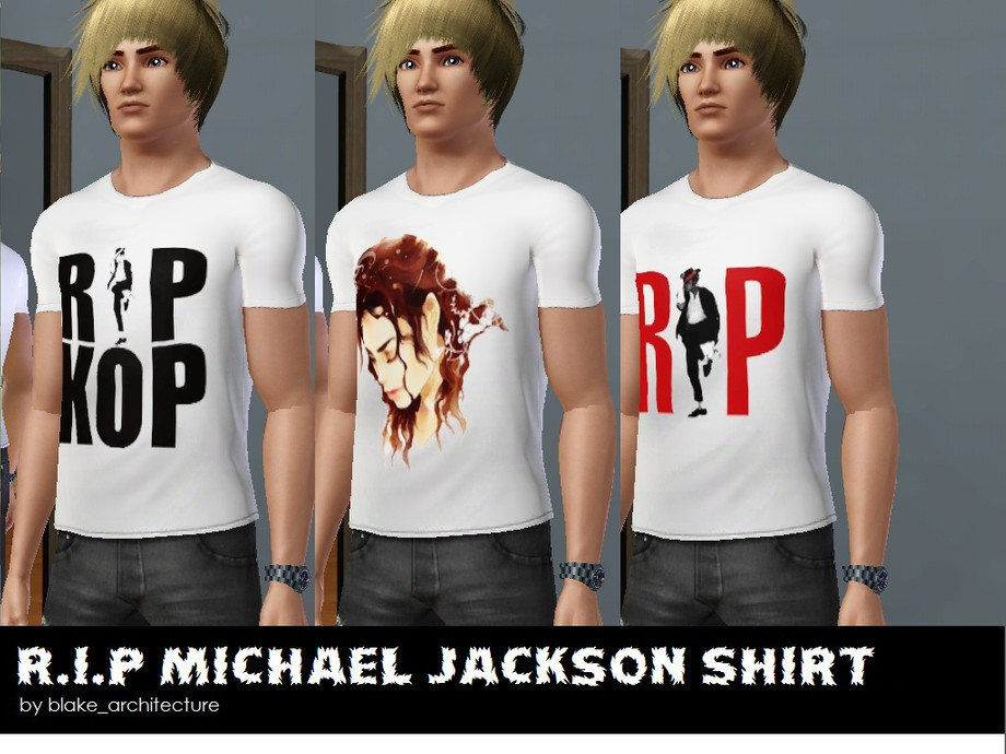 The Sims Resource | Michael Jackson Shirt
