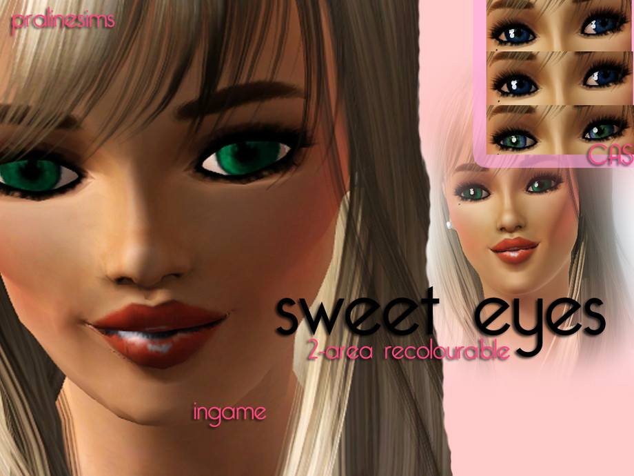 The Sims Resource | Pralinesims Sweet Eyes