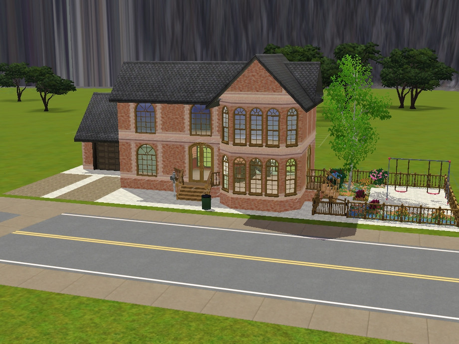 The Sims Resource | Rose house (with garage)