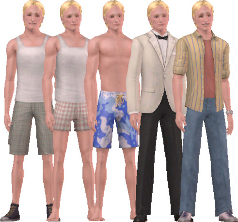 The Sims Resource - Beau Broke (Bial Malpaga)