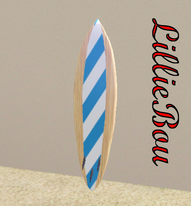The Sims Resource - Planche de surf Voucasseypalageule [Decoration only]