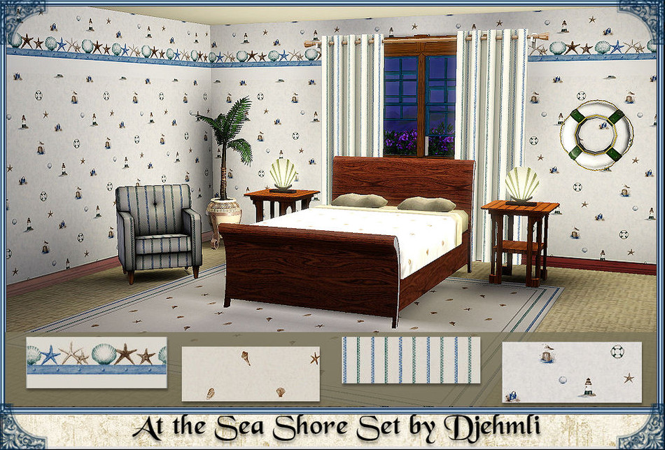 The Sims Resource - Djem_At the Sea Shore Set
